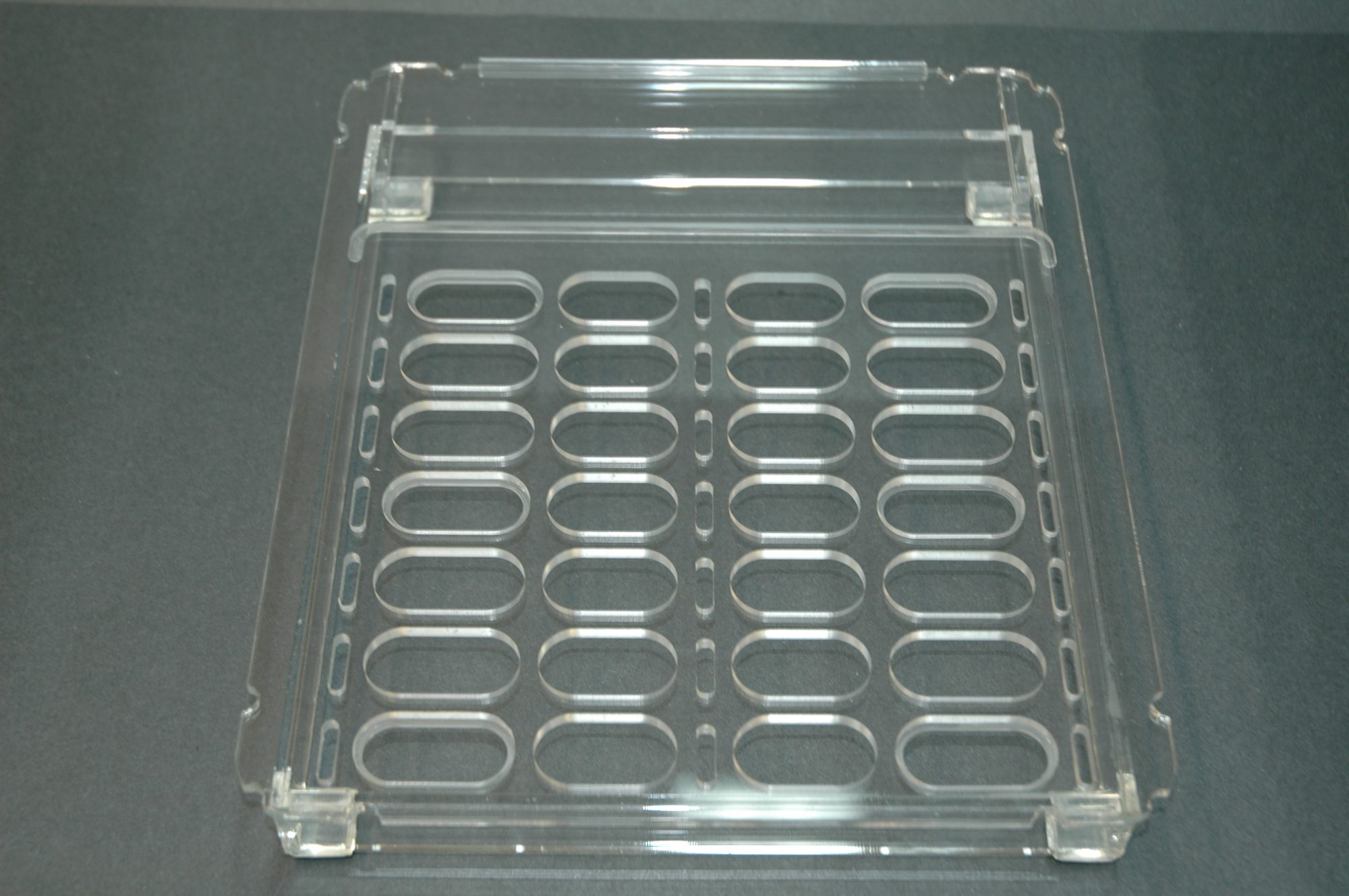 PLMO-A4 AC-1 | Mounting Tray A4 Acrylic Standard - DistriMedic