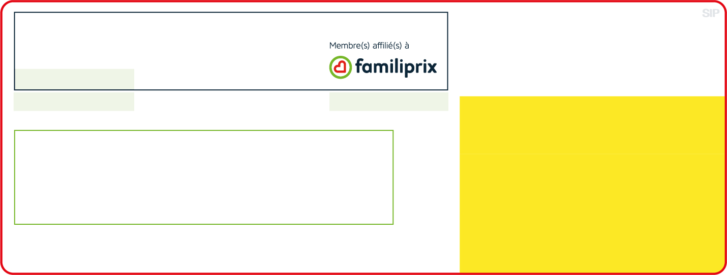 413575 - Priorx - Étiquette Permanente - Familiprix - 10 000/boîte ...